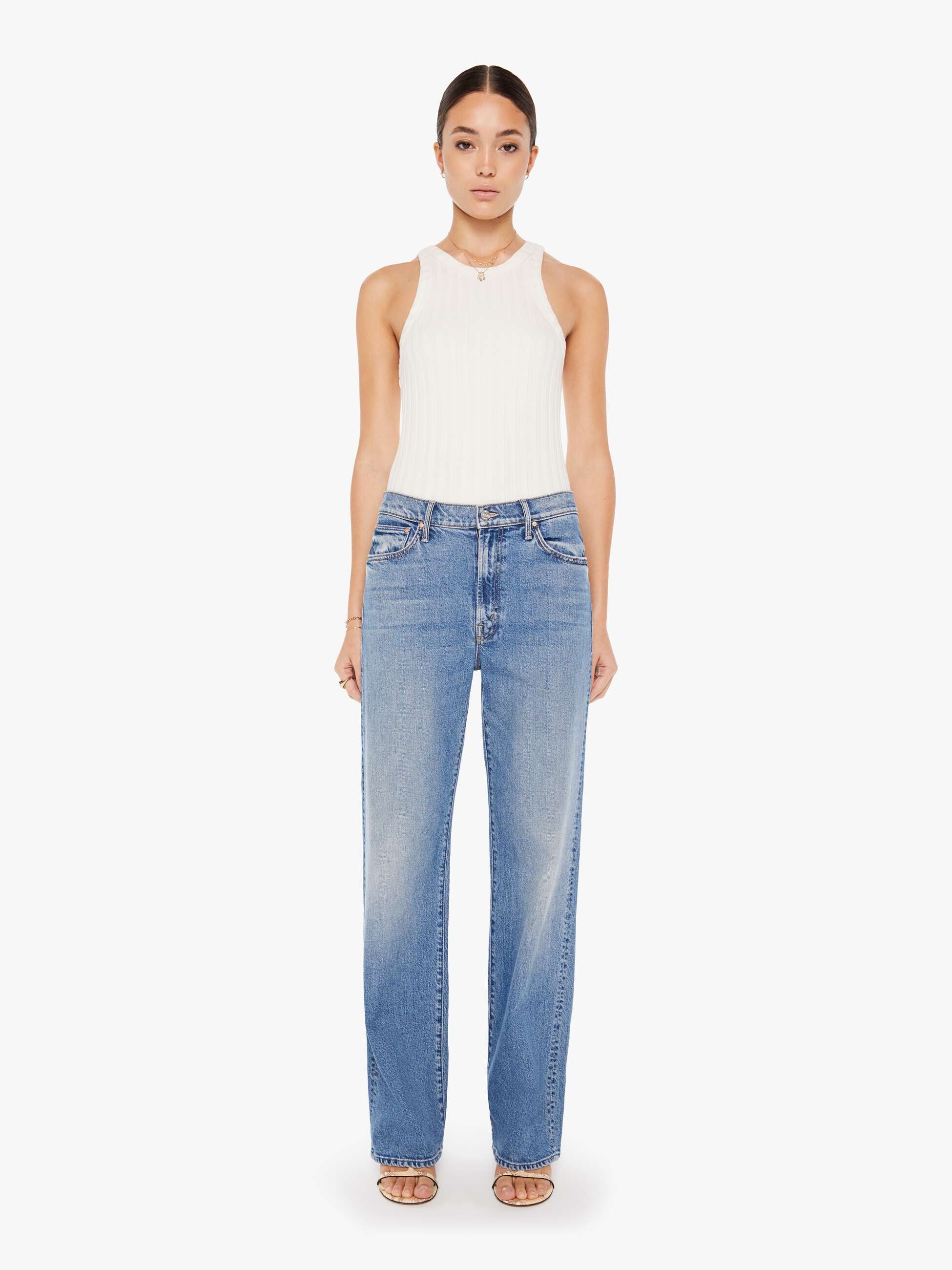 THE DODGER SNEAK STRIKE A POSE | MOTHER DENIM