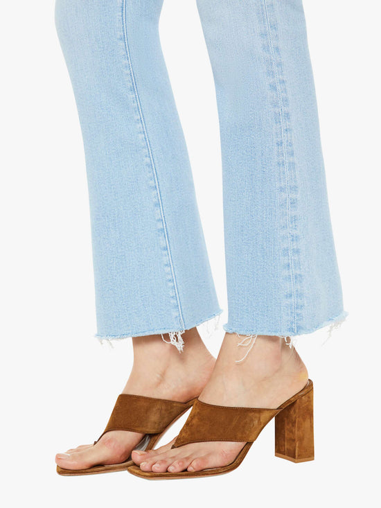 The Hustler Ankle Fray - Ball's In Your Court | MOTHER DENIM