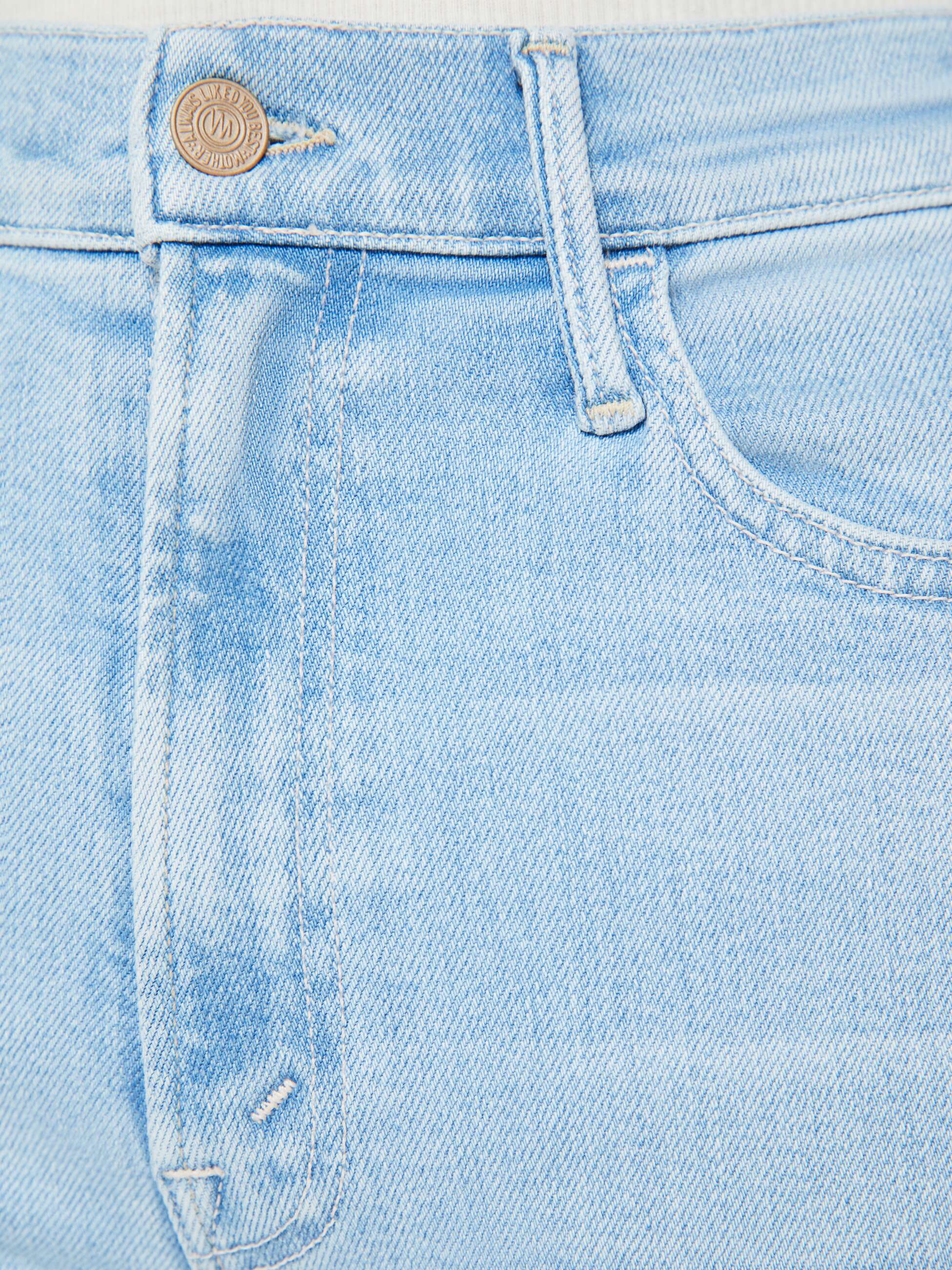 The Hustler Ankle Fray - Ball's In Your Court | MOTHER DENIM