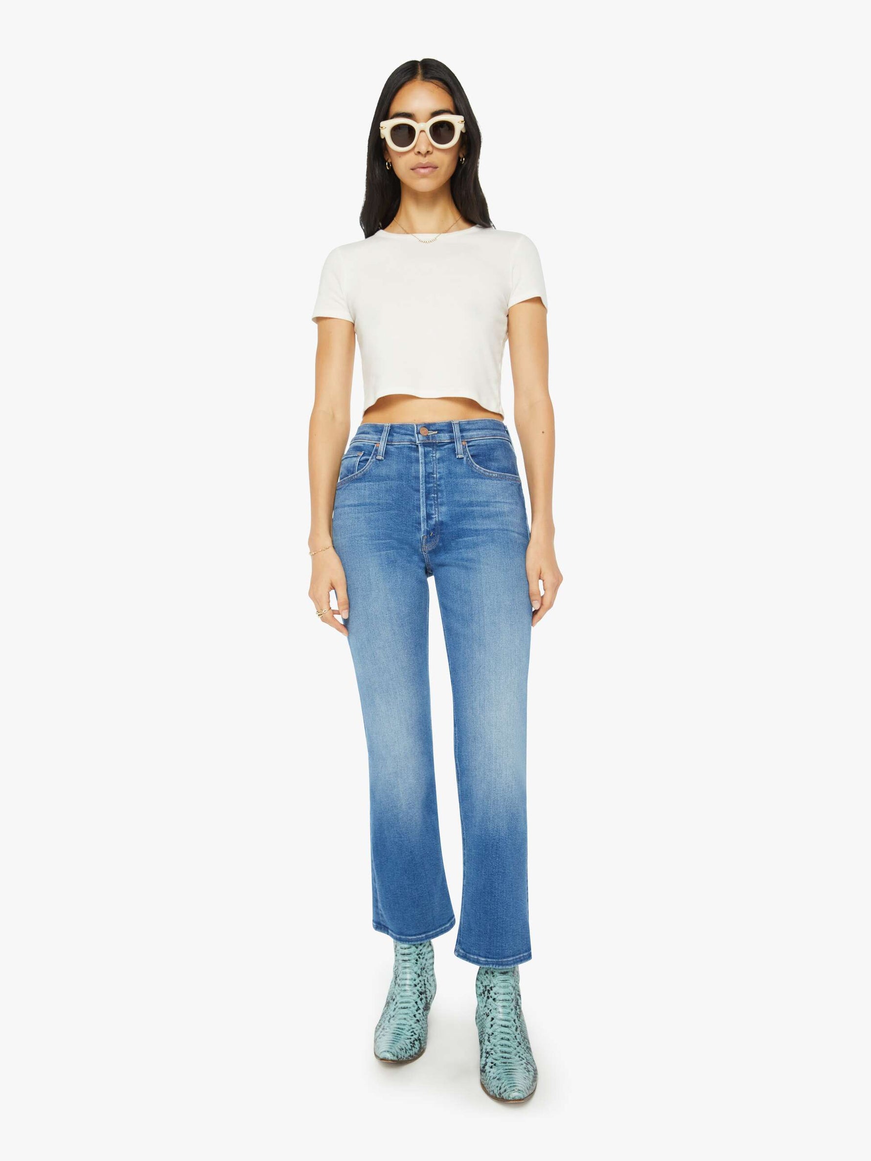 The Tripper Ankle - Work Hard Play Hard | MOTHER DENIM