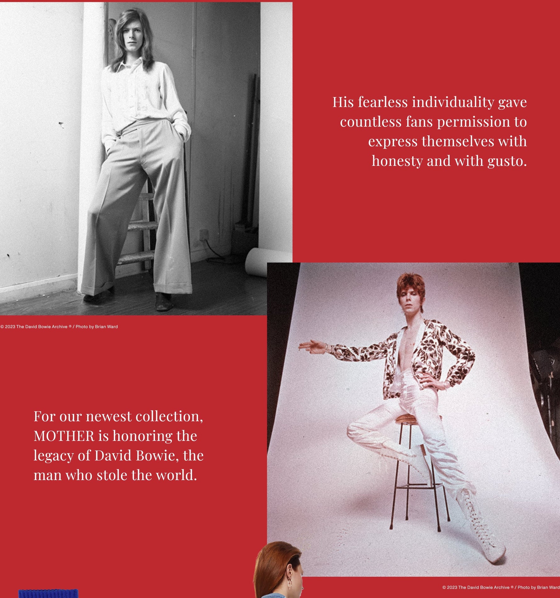 DAVID BOWIE’S INFLUENCE ON MOTHER’S STYLE