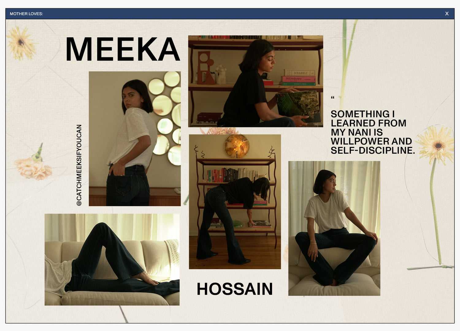 MOTHER LOVES: MEEKA HOSSAIN, MEI KWOK, NATALIE LIM SUAREZ & SASHA MEI