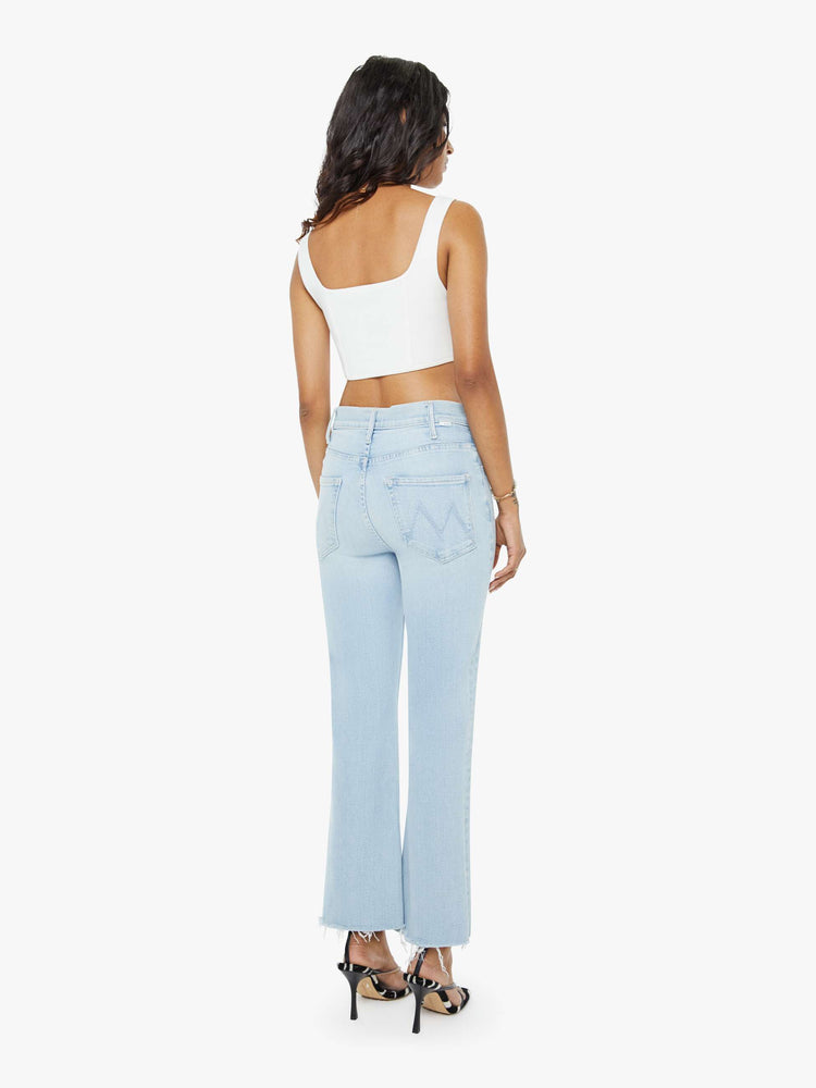 PETITES The Lil Hustler Ankle Fray - Ball's In Your Court | MOTHER DENIM
