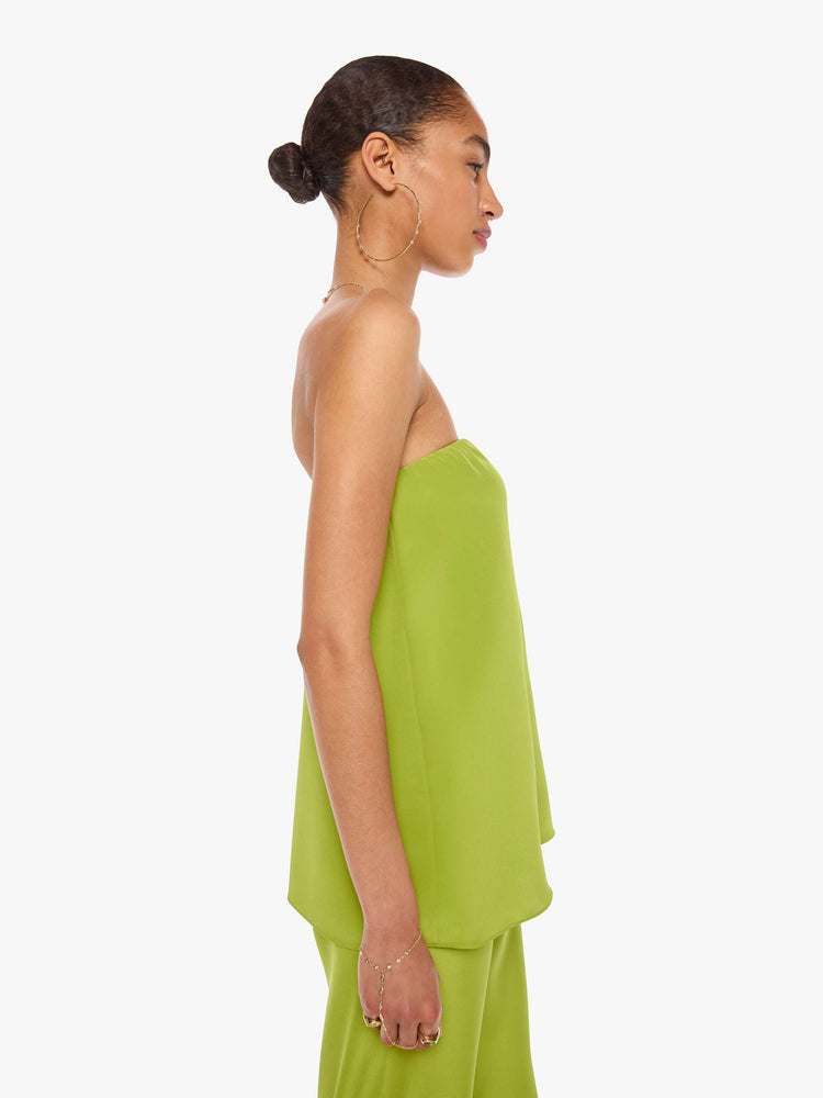 SABLYN Camden Strapless Top - Chartruese | MOTHER DENIM