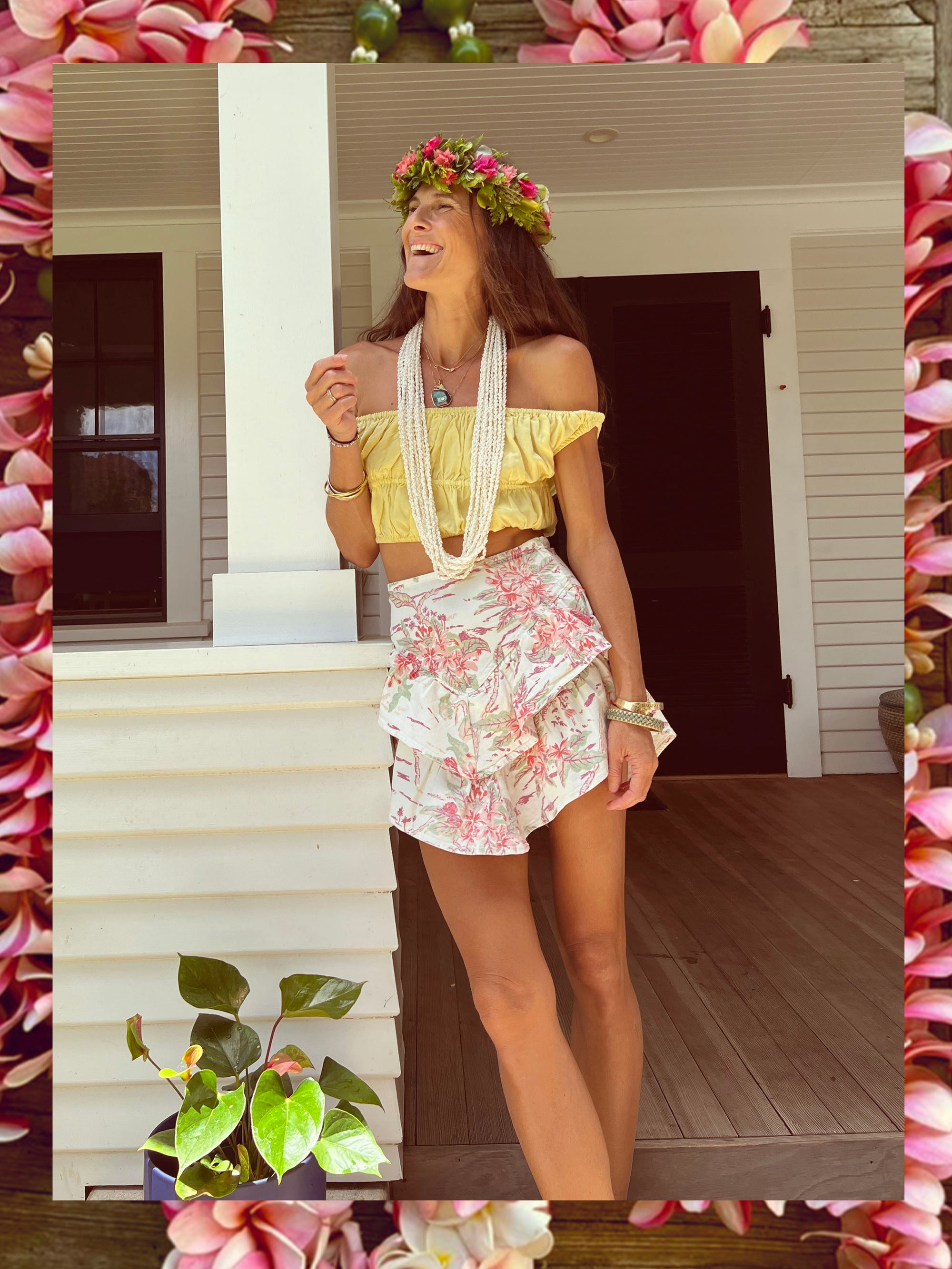 MAKING LEIS WITH MELEANA | MOTHER DENIM