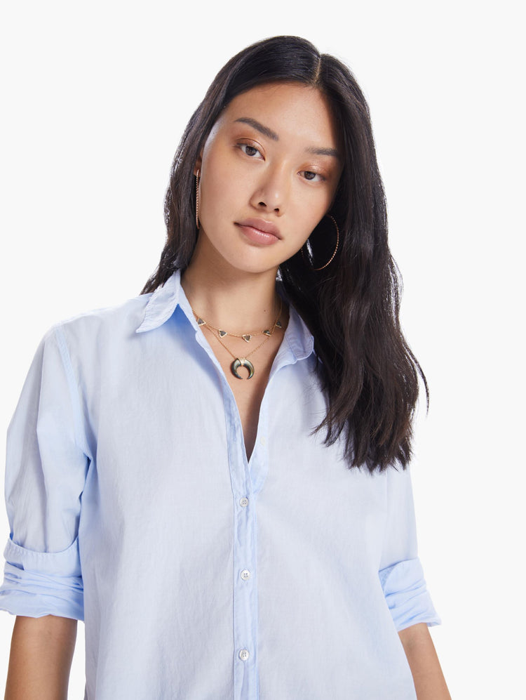 XiRENA Beau Shirt - Skylight | MOTHER DENIM