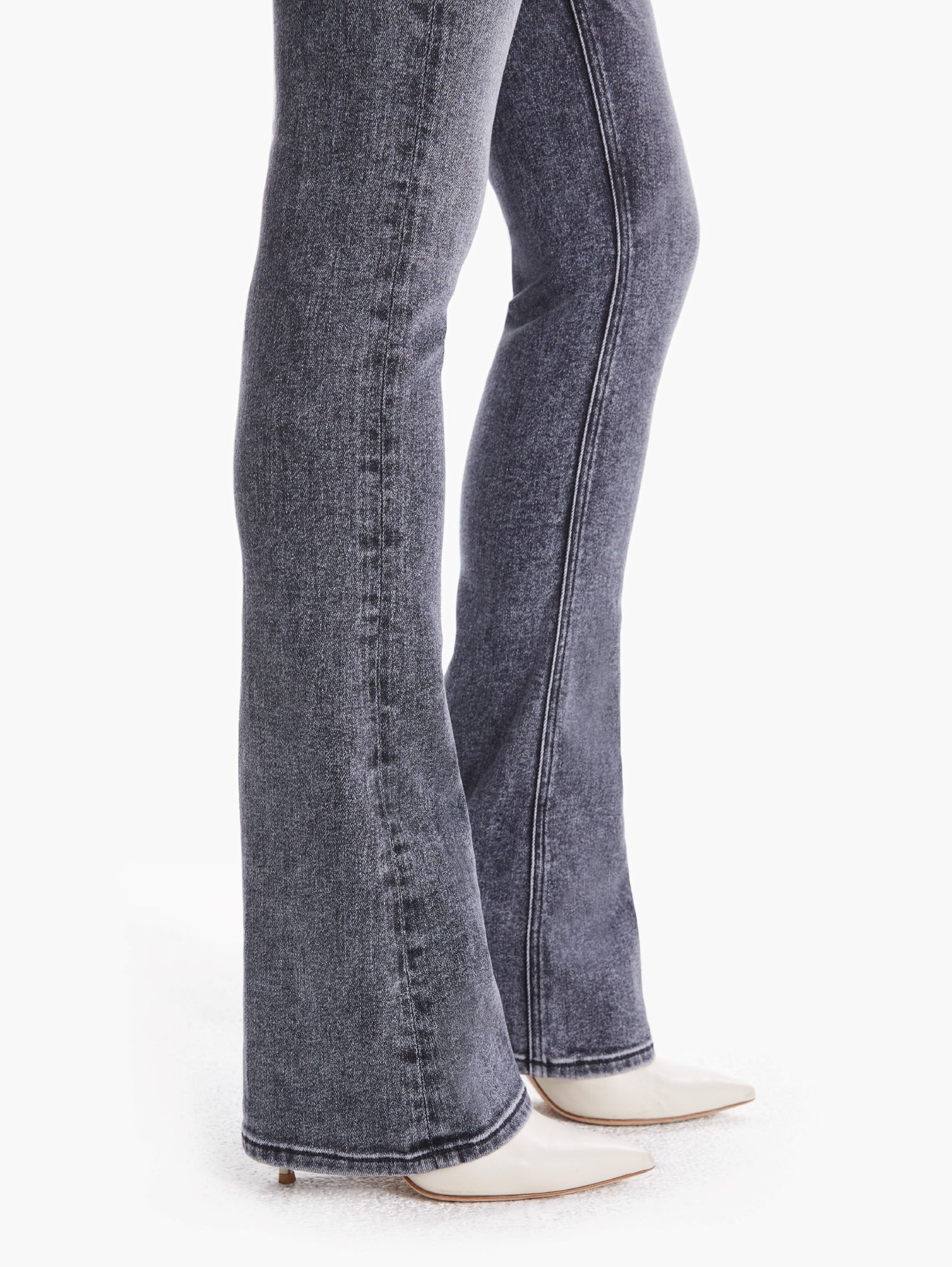 HIGH WAISTED RUNAWAY TRAIN STOPS | MOTHER DENIM